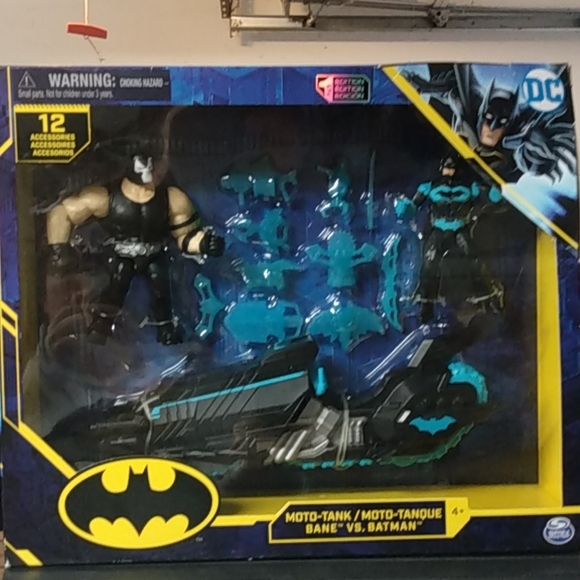 Spin Master | Toys | Mototank Bane Vs Batman Set | Poshmark